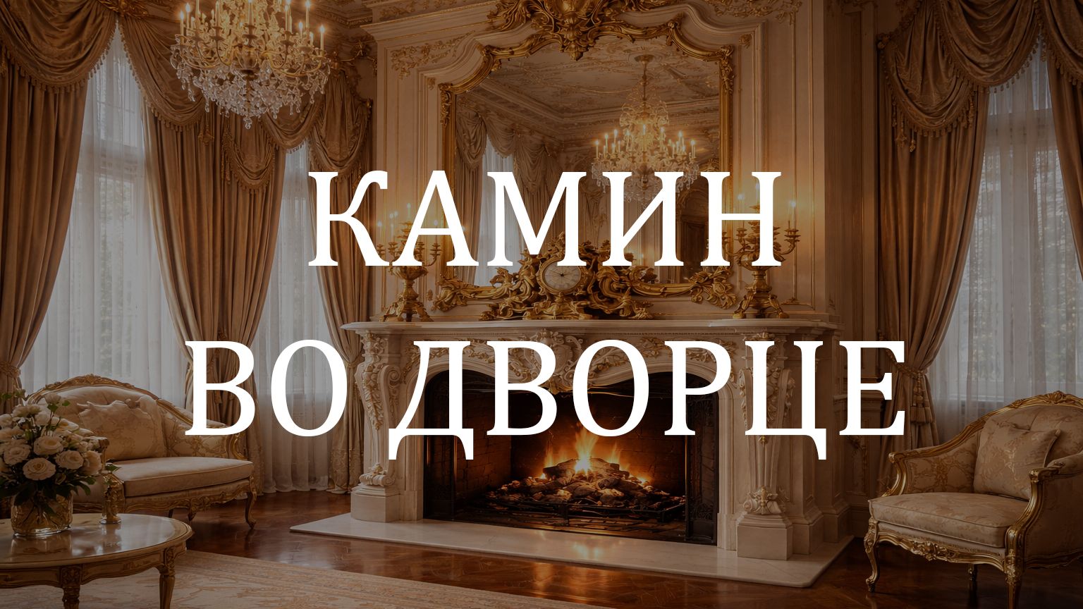 Тёплый камин | звуки камина | шум костра | Уютная атмосфера