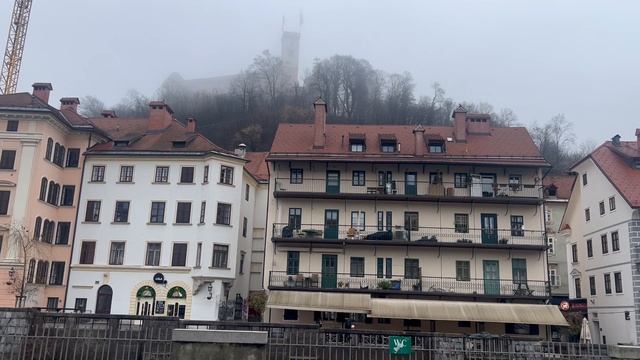 🇸🇮🇸🇮Пасмурный февральский день🇸🇮🇸🇮Столица Словении Любляна🇸🇮🇸🇮