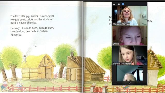 Книжный Клуб Three Little Pigs