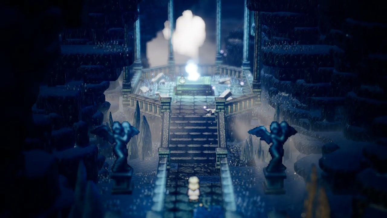 Octopath Traveler [RUS, без комментариев]. Часть 5: Офилия - жрица Флеймгрейса.