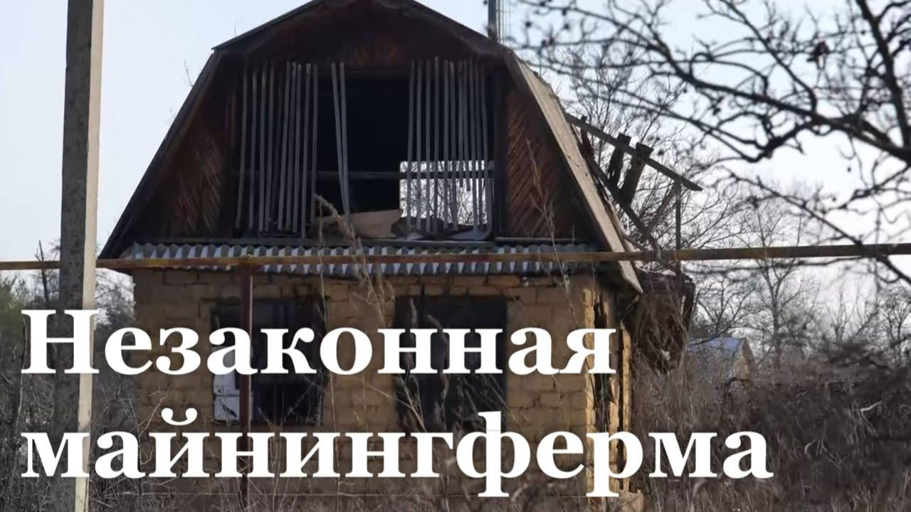 В ЛНР выявили незаконную майнингферму / События недели