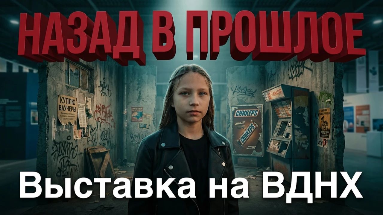 Жизнь наших родителей в 90-е годы 📺 Выставка на ВДНХ Назад в прошлое 🖼️ Музеи и выставки #outhome