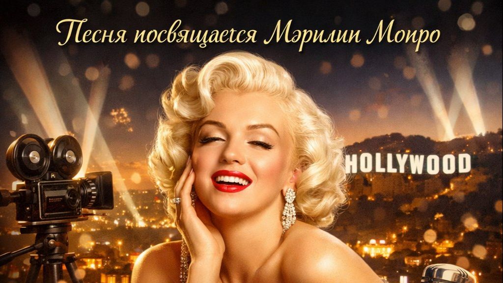 Песня "Легенда по имени Мэрилин Монро" Посвящается Мэрилин Монро