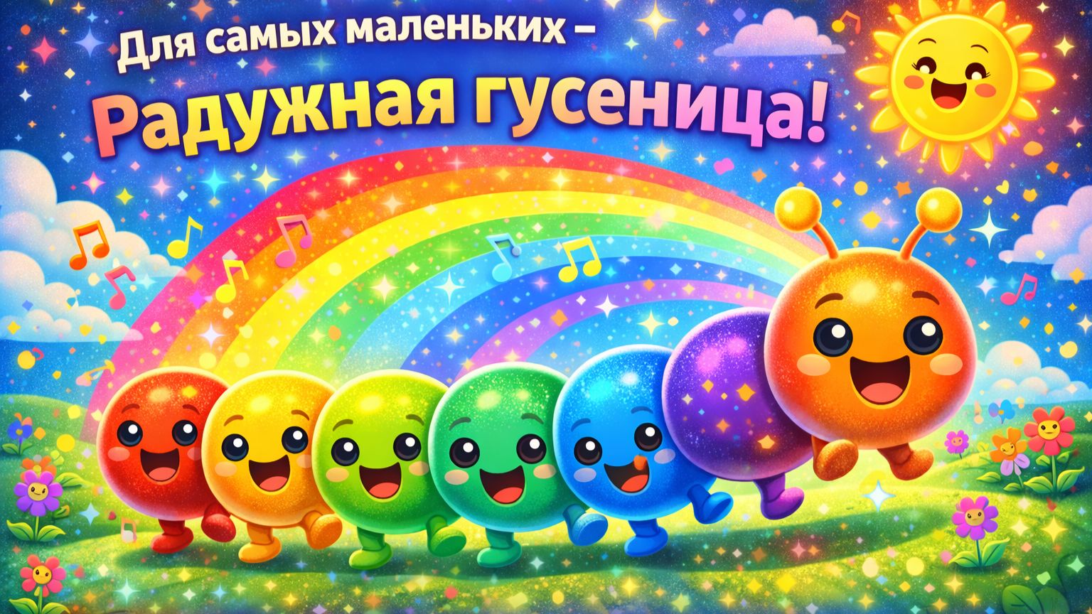 Для самых маленьких - Радужная гусеница! 🌈🐛✨ Первые открытия для глазок и ушек вашего малыша.