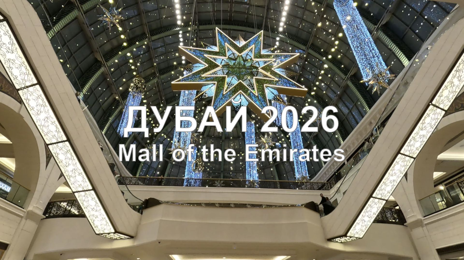 Дубай в январе 2026: шопинг в торговом центре Eritac и Mall of the Emirates