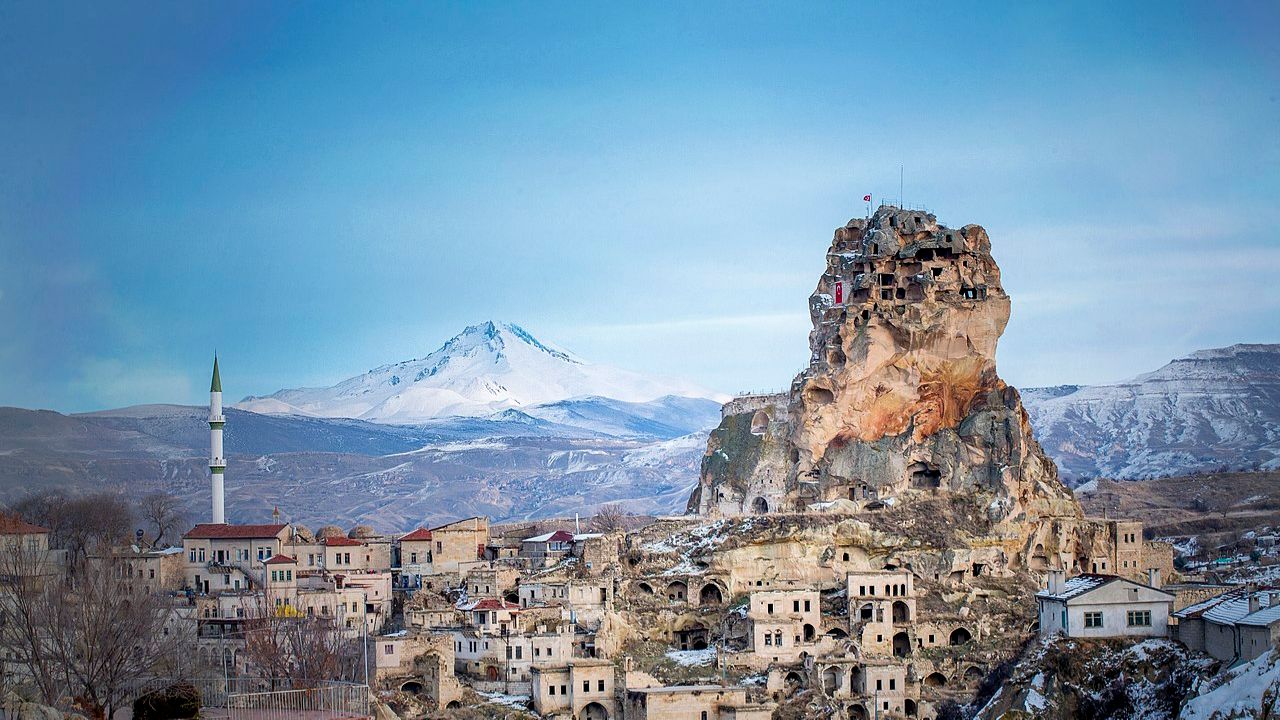 Каппадокия. Скальная крепость Ортахисар