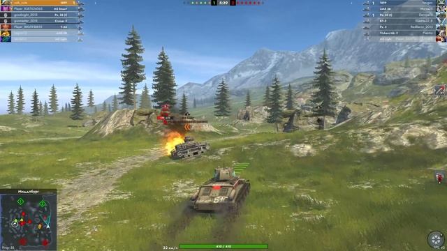 ЧТО ТАК НЕ ВЕЗЁТ? Прохождение Tanks Blitz с Серёгой, 2 часть: Tanks Blitz
