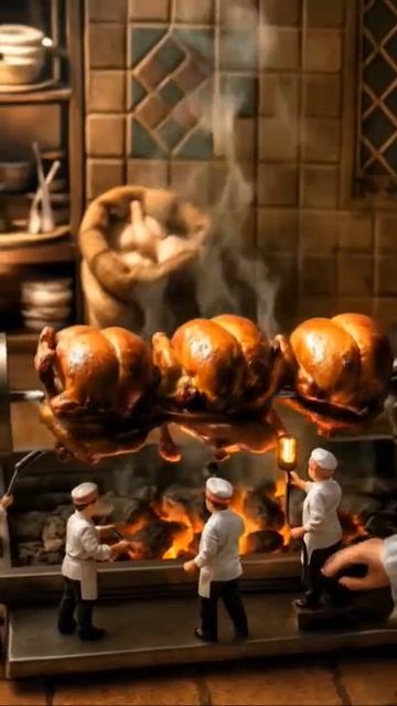 Маленькие человечки и готовка