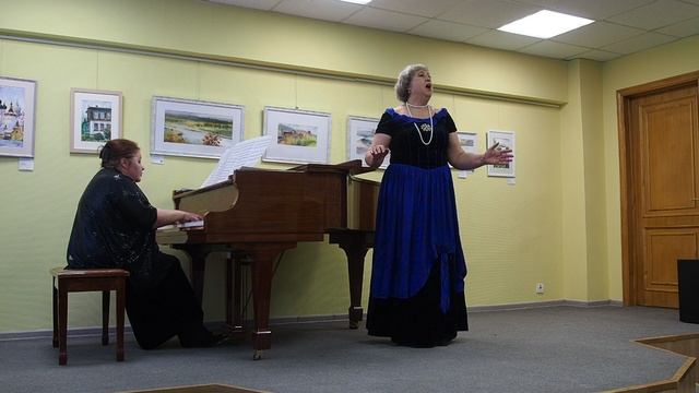 18 Г. Свиридов, С. Есенин. "Отчалившая Русь". Галина Перфильева, Людмила Калинина