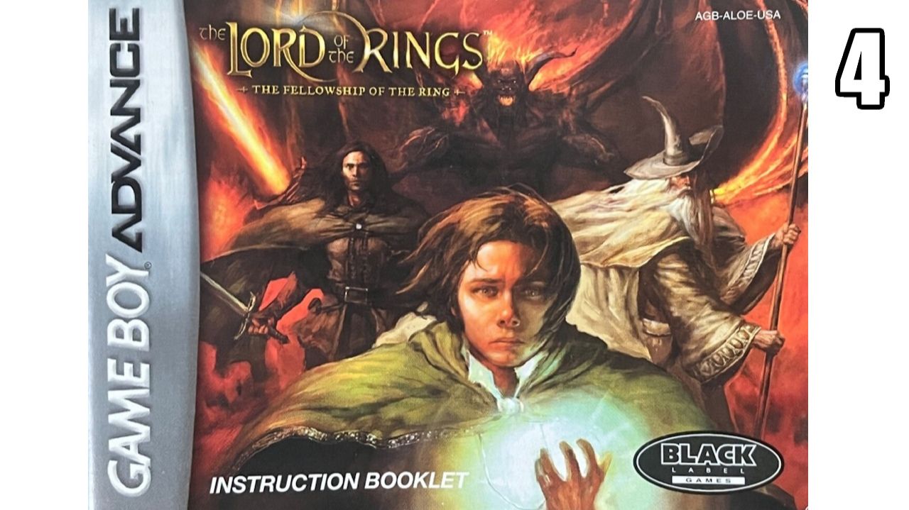4 The Lord of the Rings:The Fellowship of the Ring (GBA)2002 \ Властелин колец:Братство Кольца  2002