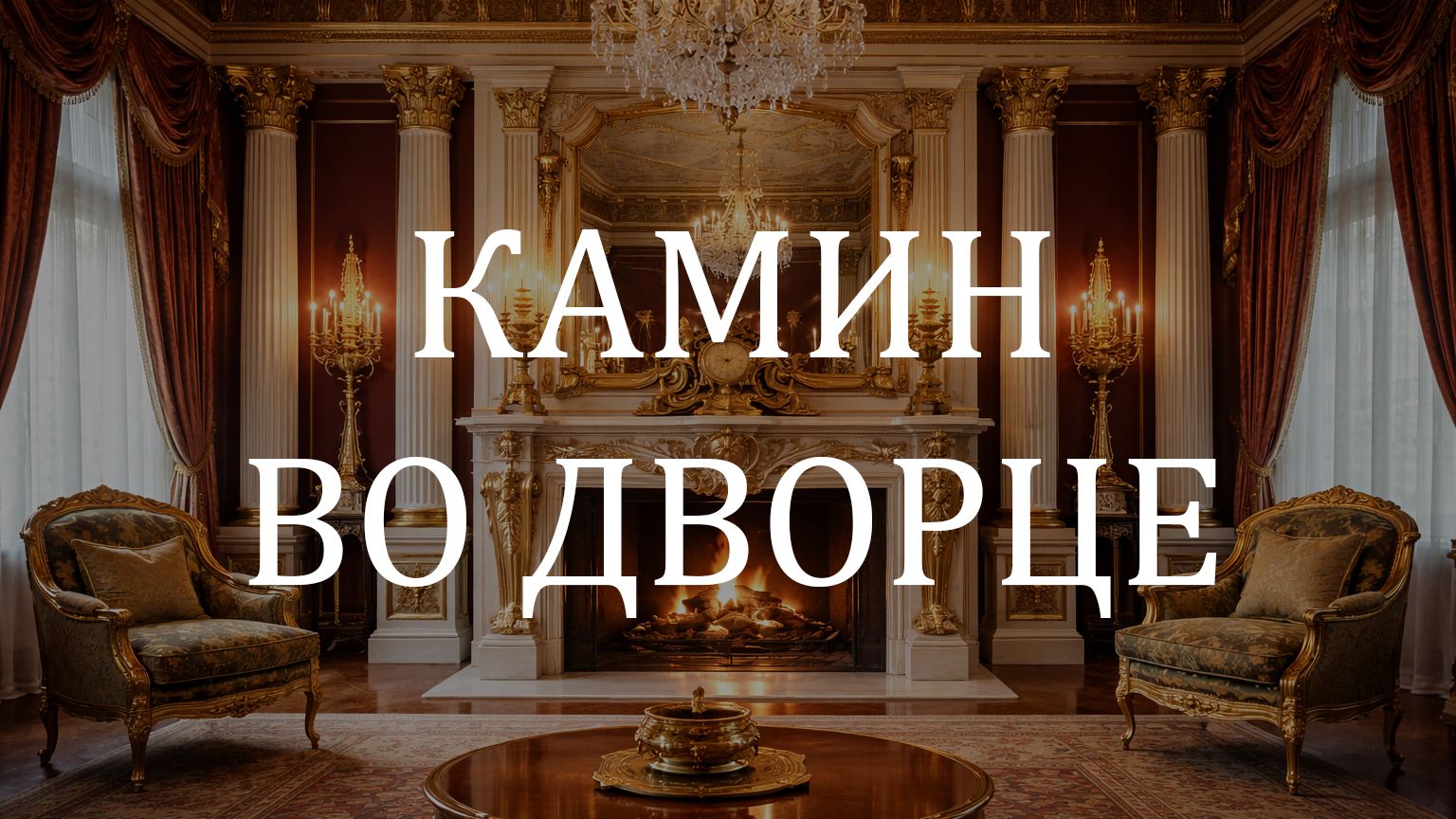 Тёплый камин | звуки камина | шум костра | Уютная атмосфера