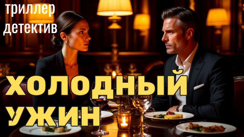 Аудиокнига "ХОЛОДНЫЙ УЖИН" триллер детектив