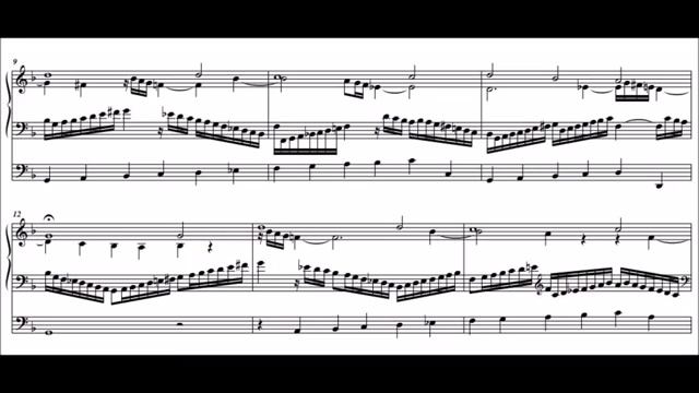 JS Bach - Vom Himmel kam der Engel Schar BWV 607 Christmas Chorale Prelude