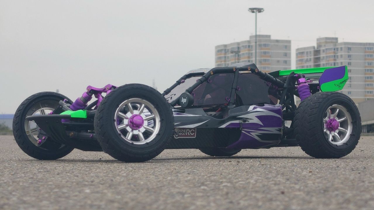 свободный показательный проезд на HPI Baja 5B SS Flux / 18.10.2025