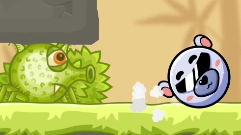 Несносный шар. Красный шар. Красный шар спасает друзей.