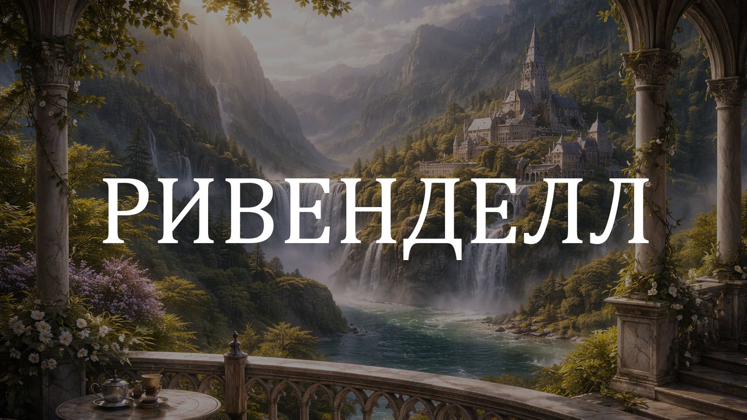 Спокойная музыка для сна | музыка для учёбы | музыка для работы | Ривенделл | Властелин Колец