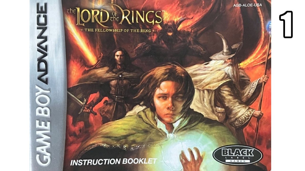 1 The Lord of the Rings:The Fellowship of the Ring (GBA)2002 \ Властелин колец:Братство Кольца  2002