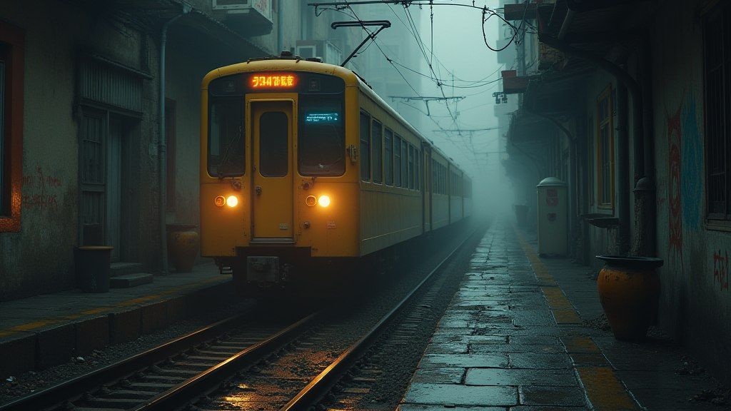 Стояла электричка