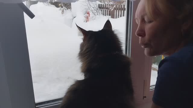 Влог 8.02.26г.//Борьба со снегом//Делаю салат//Топлю баню!