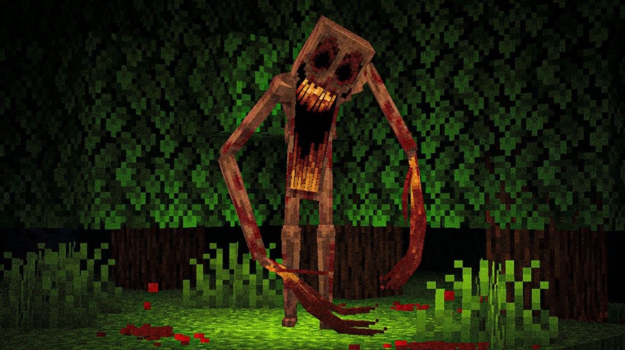 Играем в Майнкрафт хоррор сборка CRIPTID-Old (1 часть)