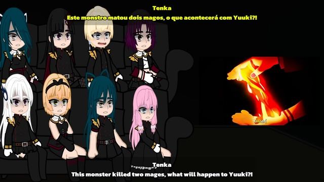 Mato Seihei No Slave React to Yuuki as Itadori Yuji  Chained Soldier 2  Gacha React