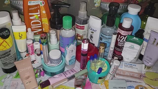 Пустые банки за январь и начало февраля. Много всего.