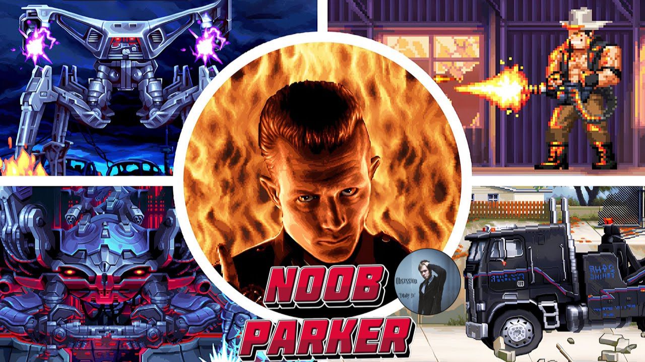 Terminator 2D NO FATE - Терминатор. Все боссы + концовка.