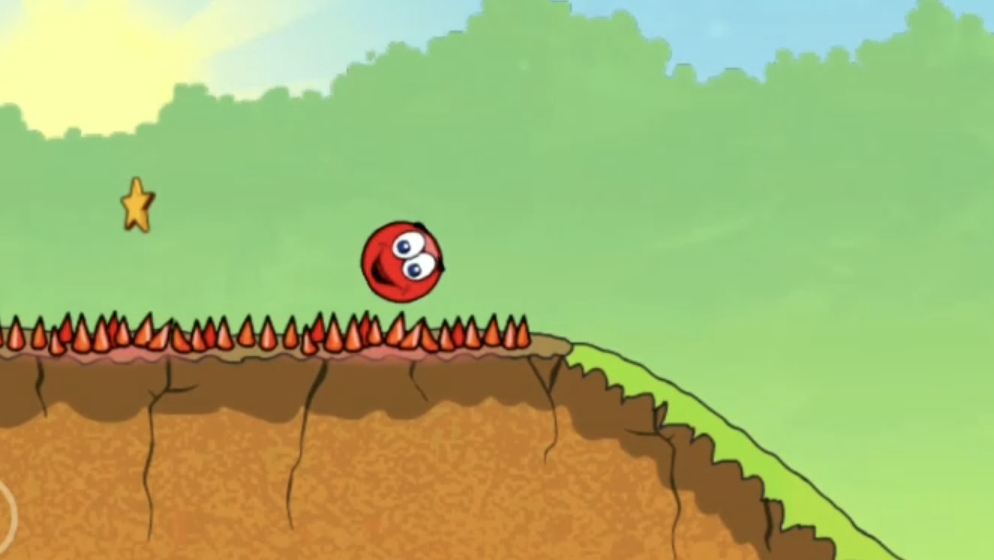 Красный шарик.Красный шар.Несностный красный шар.Игра красный шар.Красный шар в деревне шаров