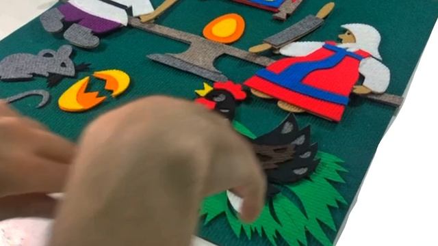 Игра театр-сказка для детей 3+ "Курочка Ряба"