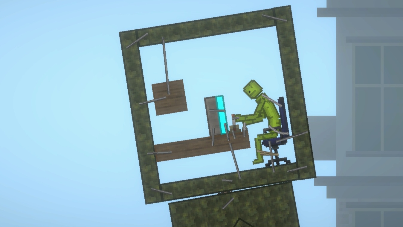 я купил мод с большим роботом