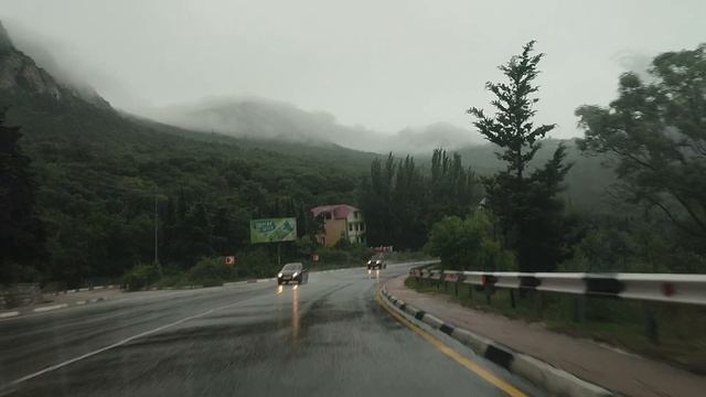 Виды по дороге из Балаклавы в Ялту