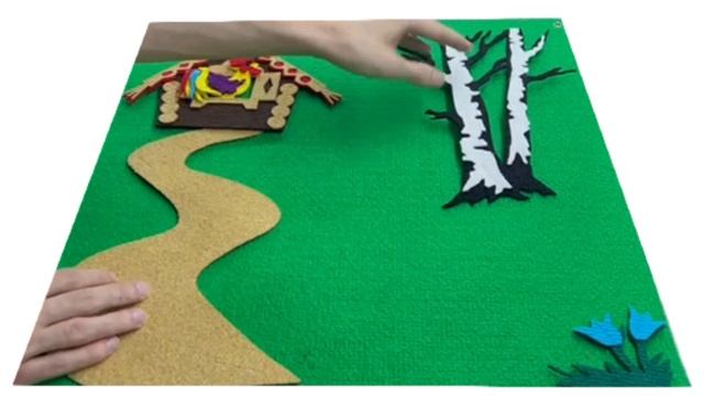 Игра театр-сказка для детей 3+ «Кот,петух и лиса»