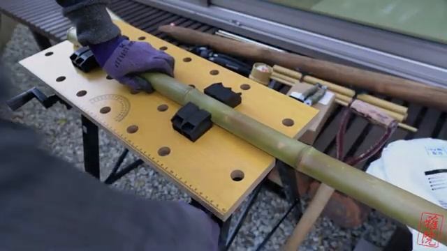 Изготовление Сиси-одоси (鹿威し) / сёдзу (添水) N1