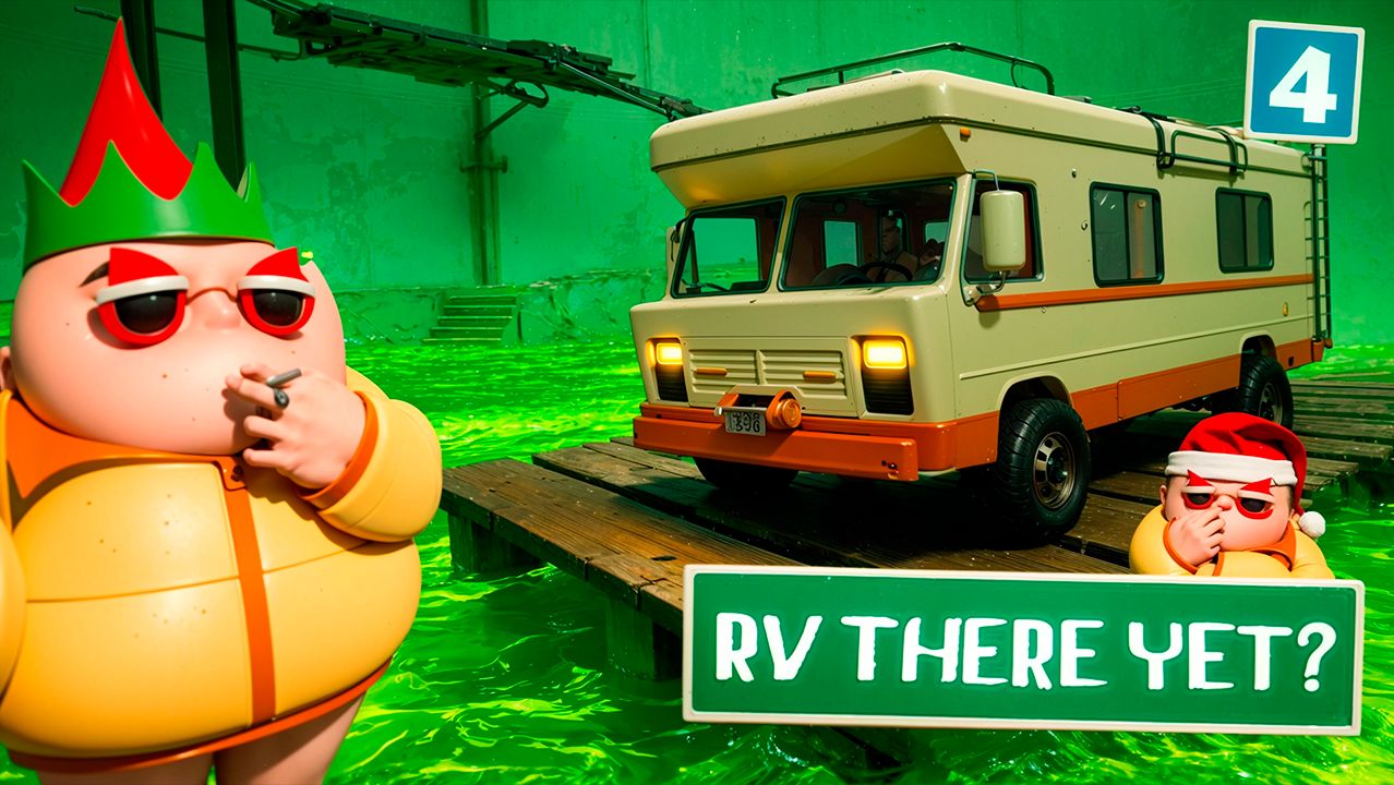 ☠️ МЫ НАШЛИ ТОКСИЧНЫЙ РЕАКТОР?! (ПРОХОЖДЕНИЕ RV THERE YET #4)