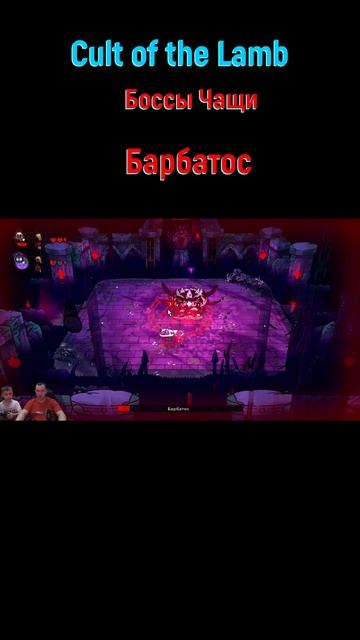 Cult of the Lamb Чаща #shorts #cultofthelamb #cultofthelambпрохождение #боссфайт #bossfight #босс