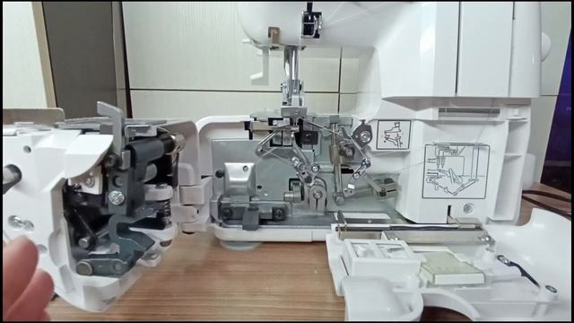 Оверлок для новичков _ идеальный шов _ Распаковка _ за 13 минут_ #шитье