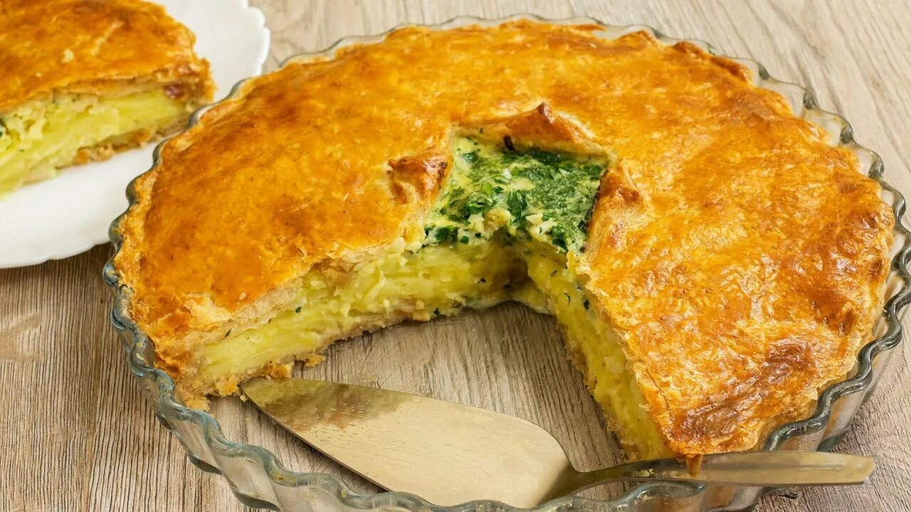 Пирог с картофелем 🤤