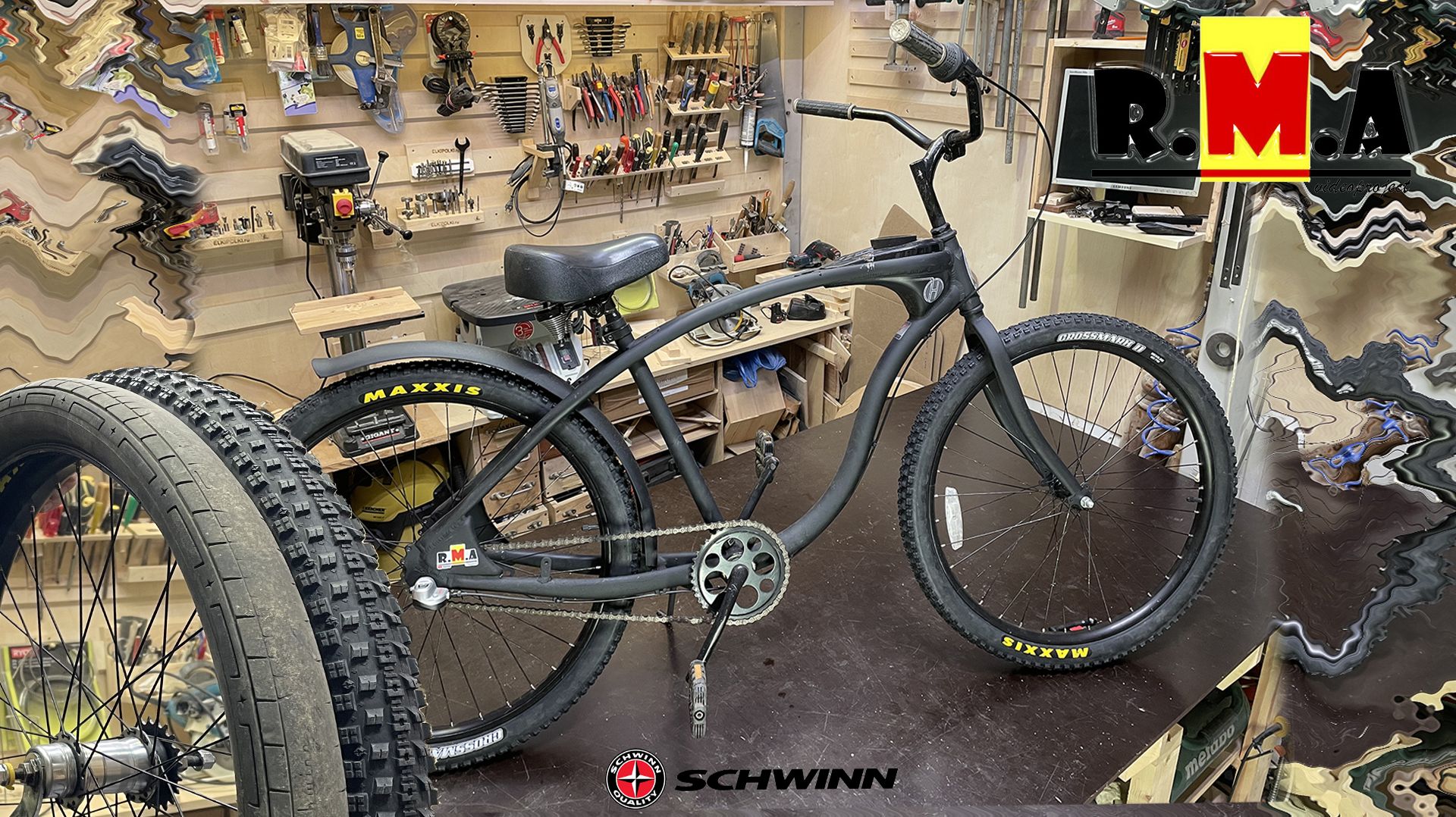 замена покрышек на Schwinn HORNET (2013), готовимся к сезону