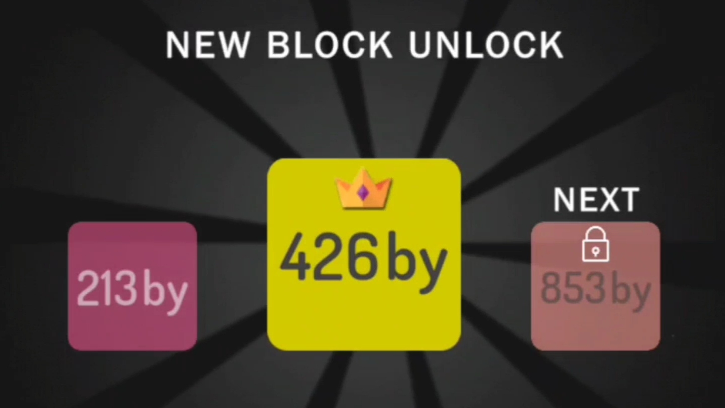 X2 Blocks (106by → 213by → 426by)