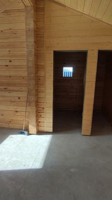 Баня из из сухого  бруса Забота
