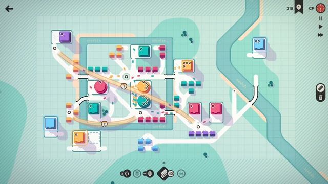 Играю в Mini Motorways