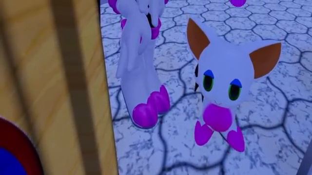 SONIC AND SPEEDY HELP'S ROUGE CHAO IN VR CHAT-good