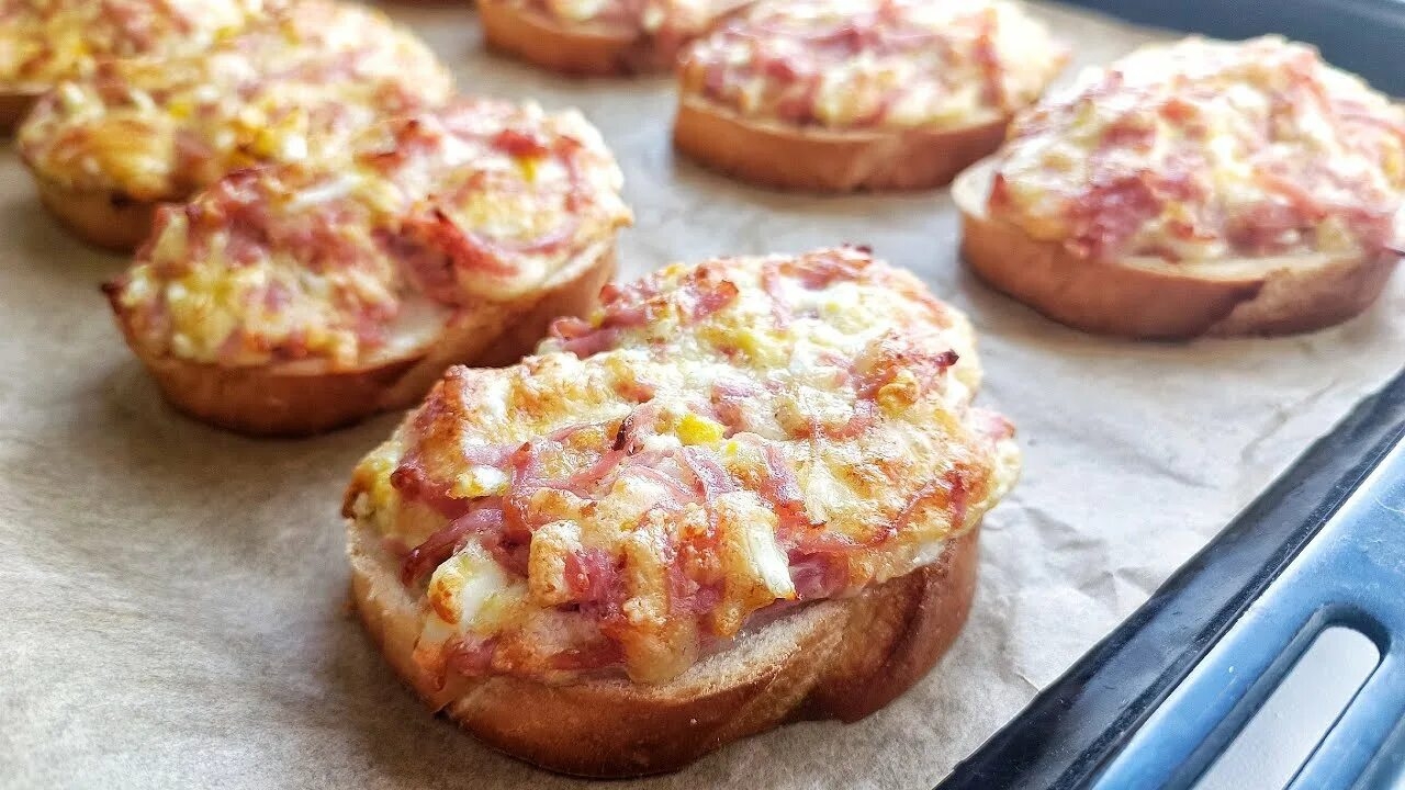 Бутерброды перевёртыши на завтрак 🥪