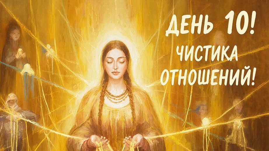 День 10: Как разорвать энергетические привязки  и притянуть новые, гармоничные отношения