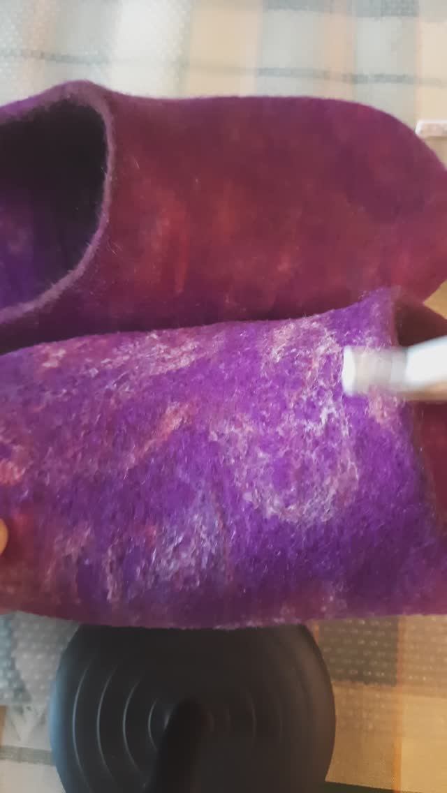 Зачем брить валяную обувь? Рассказываю...