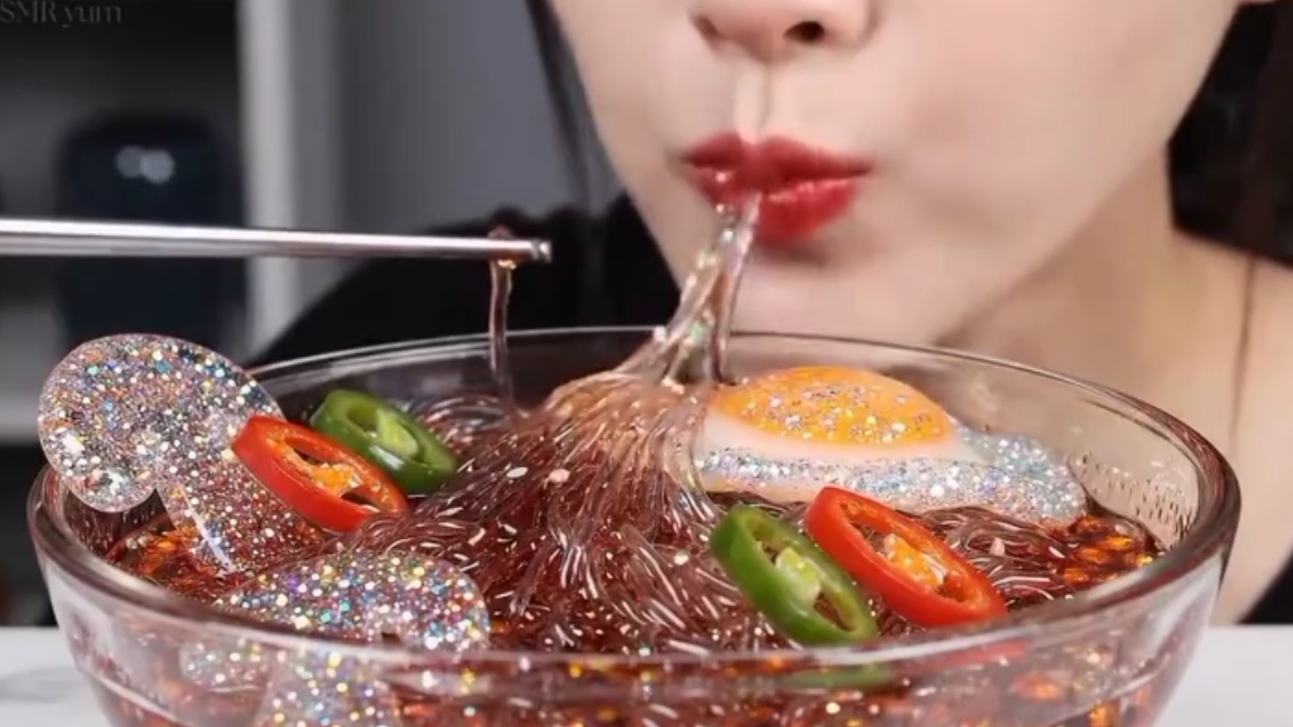 Нарезка видео ASMR из нейросети