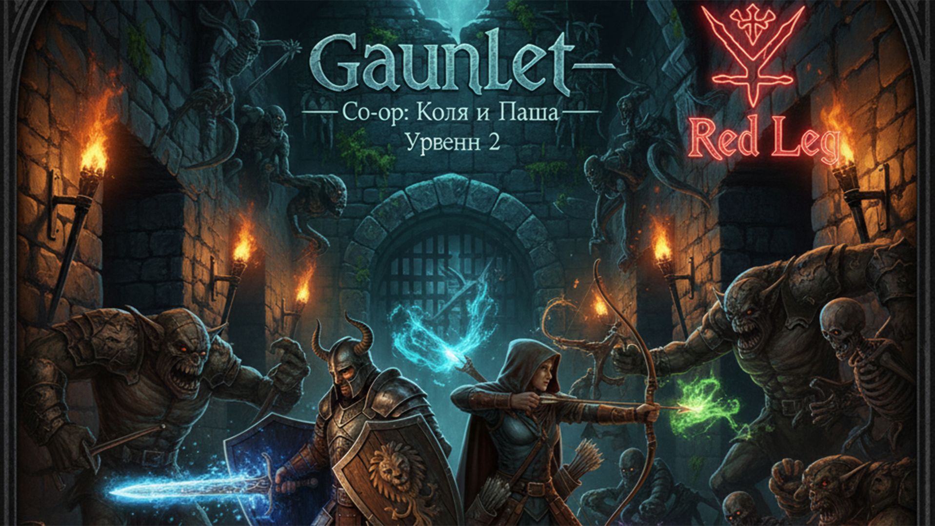 Gauntlet — Второй уровень | Кооператив с друзьями | PS5