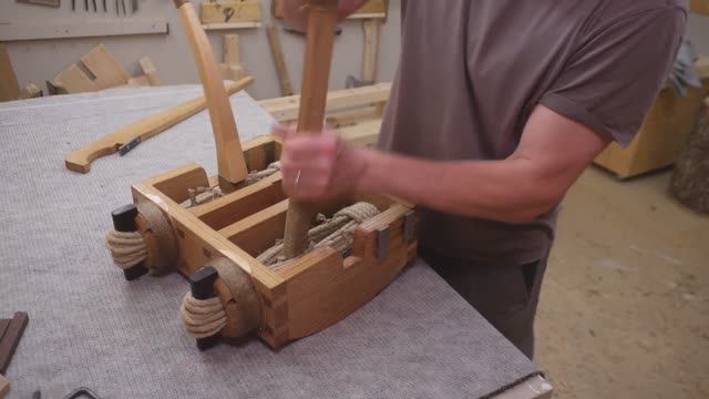 Изготовление РИМСКОГО АРБАЛЕТА - полностью ручная работа .