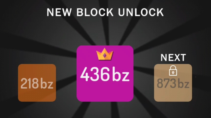 X2 Blocks (109bz → 218bz → 436bz)