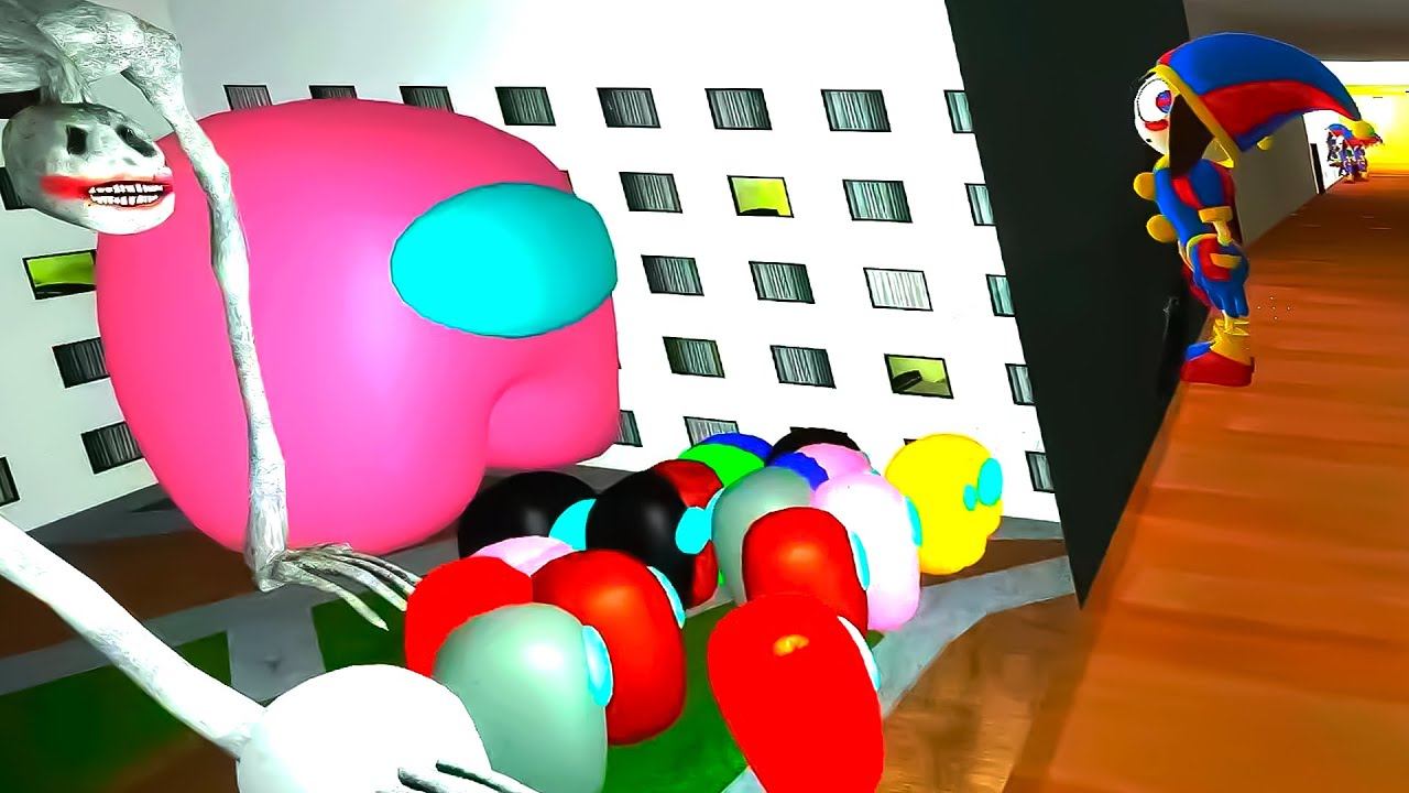 Что здесь происходит? Помни и "УДИВИТЕЛЬНЫЙ ЦИФРОВОЙ ЦИРК"в Garrys Mod